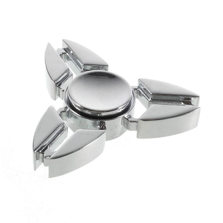Fidget Spinner 3-Siipinen Ruostumaton Teräs Pinnoite – Fidget Spinner Suomi
